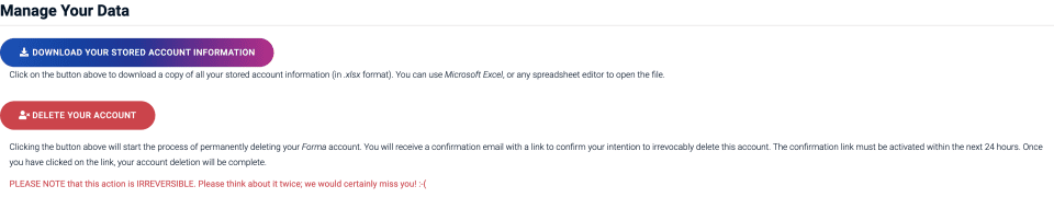 How to delete your account - OneForma